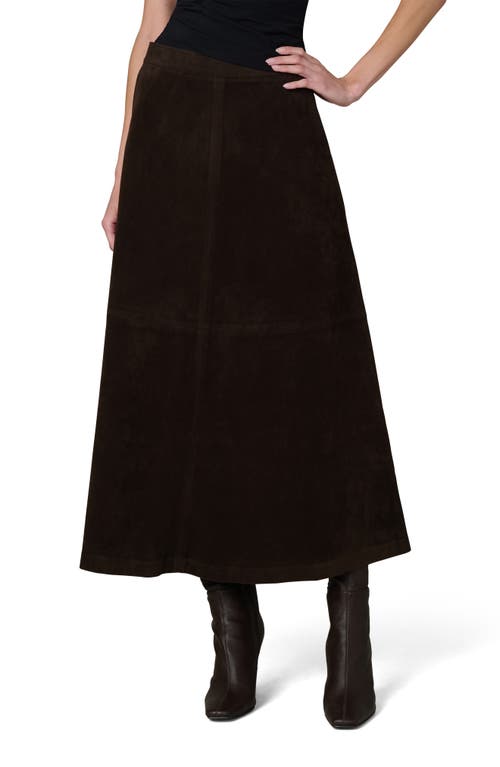 JOE'SJEANS Joe's Tavi Faux Suede A-Line Midi Skirt